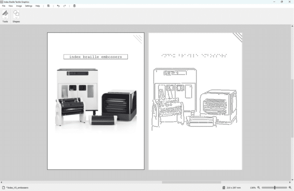 Index Braille Tactile Graphics - Create graphics with ease